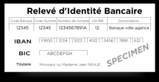 Module Aide au Transport des Apprenti-e-s - 2) Vos coordonnées bancaires